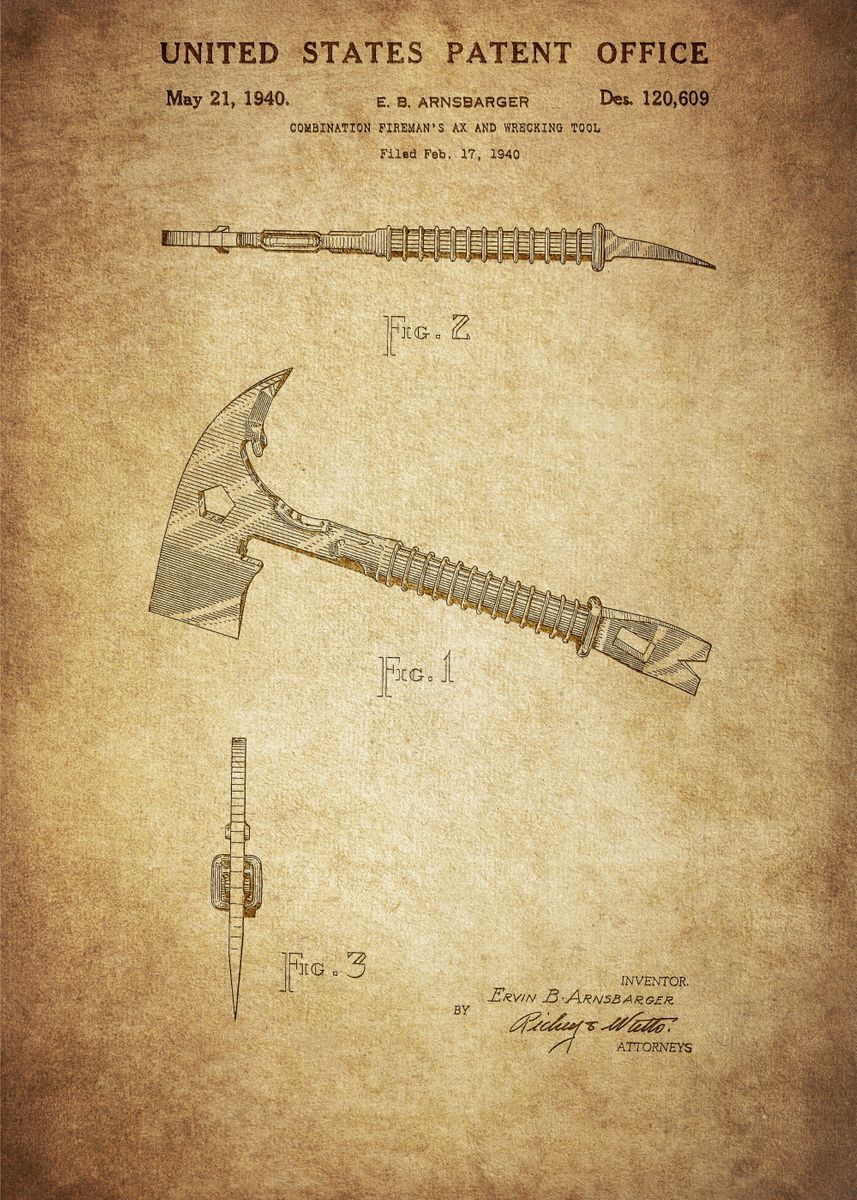 'Job Patent' Poster by BigBaby | Displate