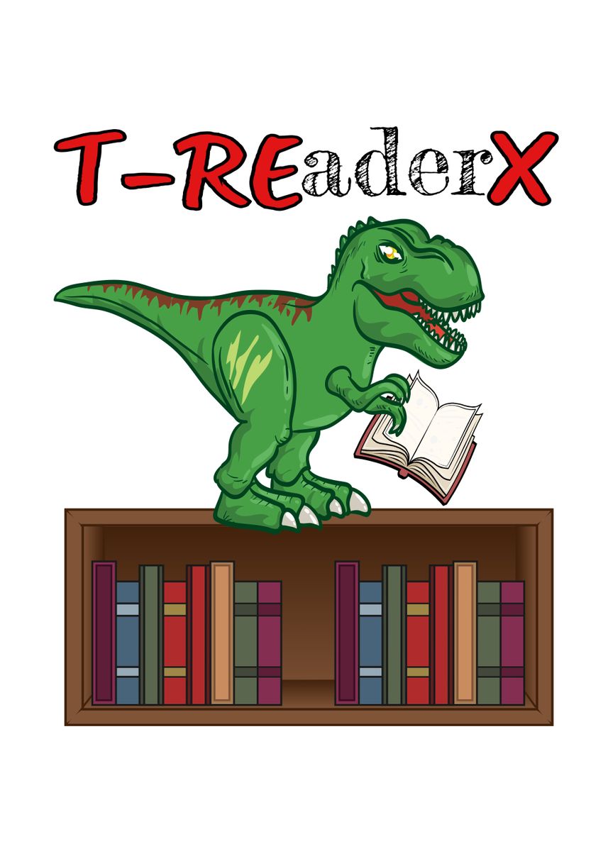 'Trex T Reader X Wordplay' Poster, picture, metal print, paint by ...