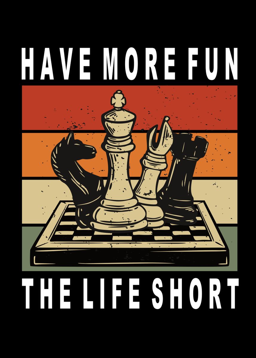 'Chess Chess Player Chess' Poster by ZS C O M M E R C E | Displate