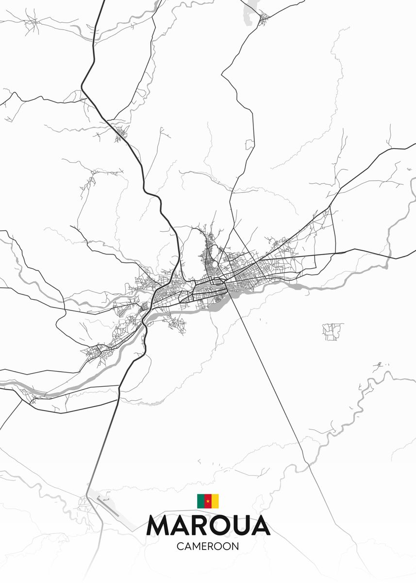 'Maroua CM' Poster by IMR Designs | Displate