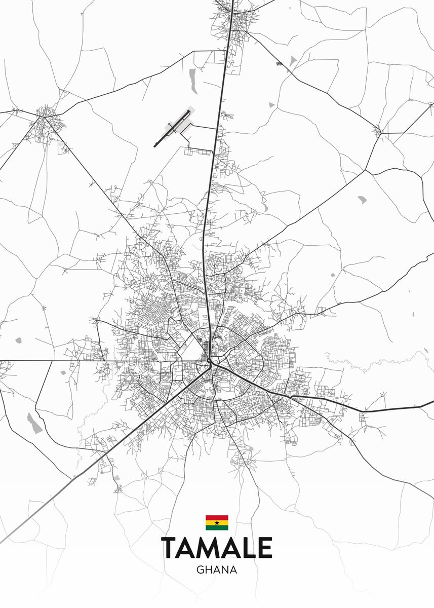 'Tamale GH' Poster, picture, metal print, paint by IMR Designs | Displate