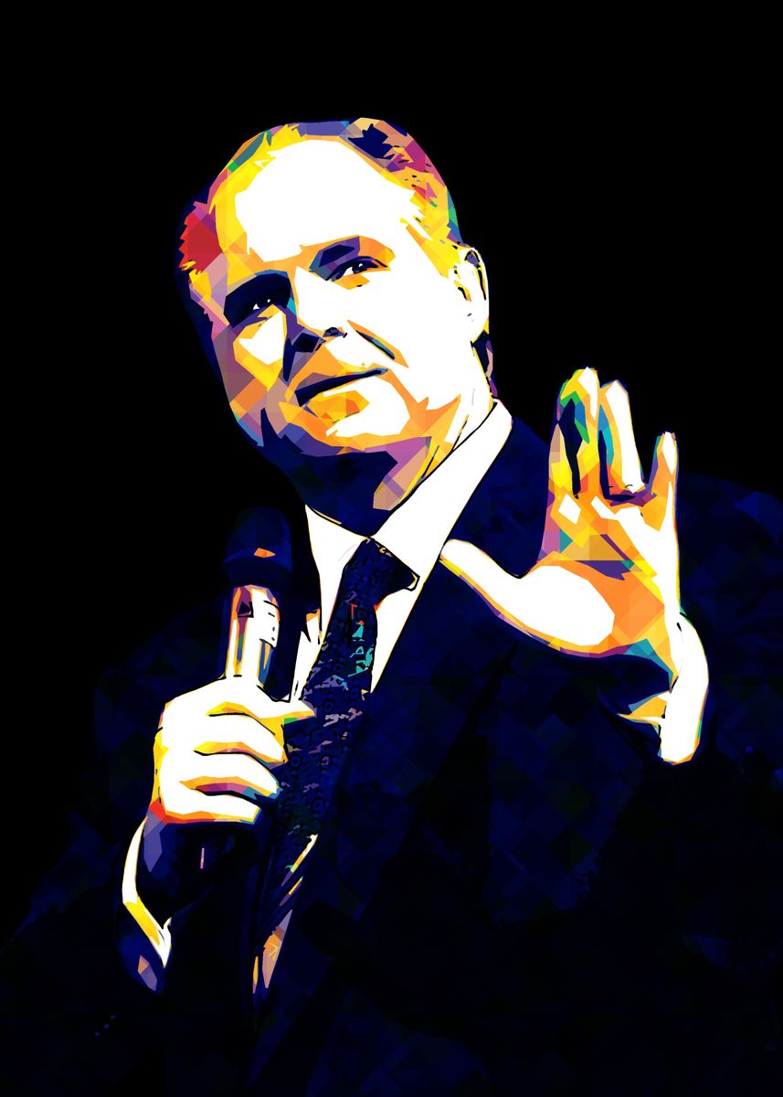 'Rush Limbaugh' Poster, picture, metal print, paint by Aconk | Displate