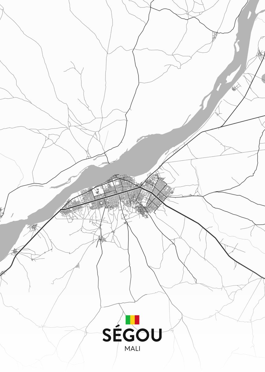 'Segou ML' Poster by IMR Designs | Displate