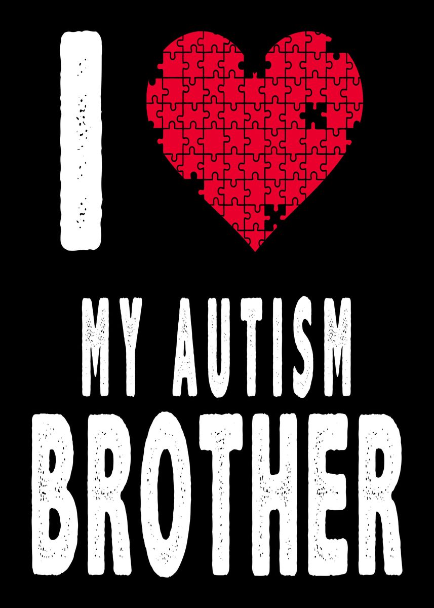 'Autistic Boy Gift' Poster, picture, metal print, paint by Stefanie ...