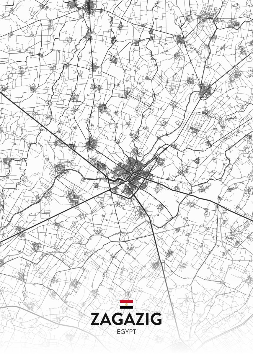 'Zagazig EG' Poster by IMR Designs | Displate