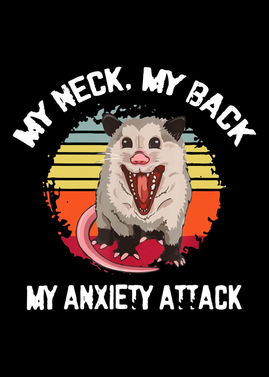 'my neck' Poster by jantikusuma wardani | Displate