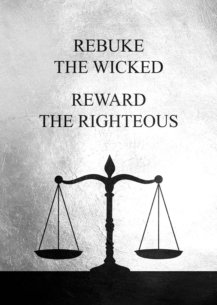 'Rebuke and Reward' Poster by ABConcepts | Displate