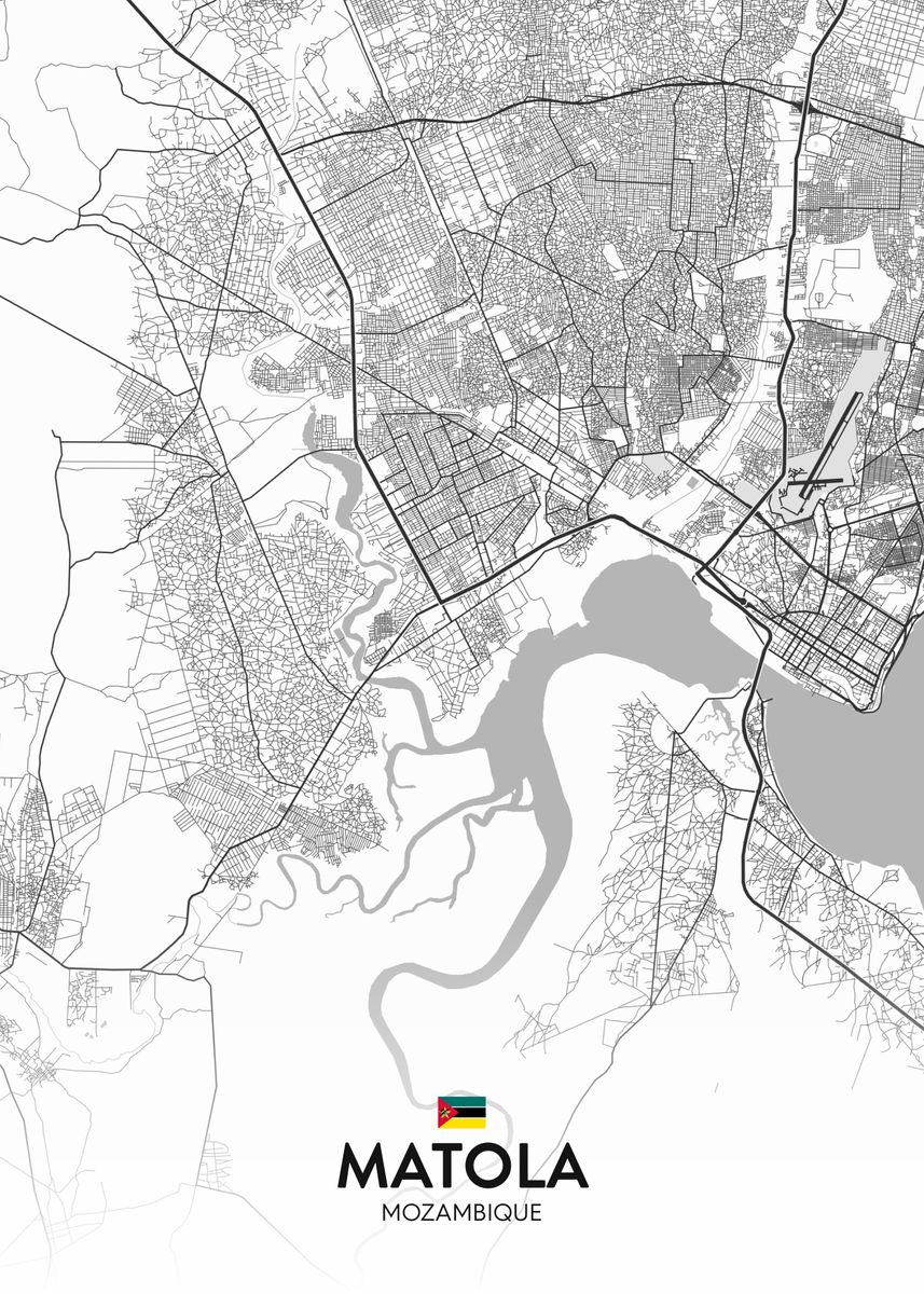 'Matola MZ' Poster by IMR Designs | Displate