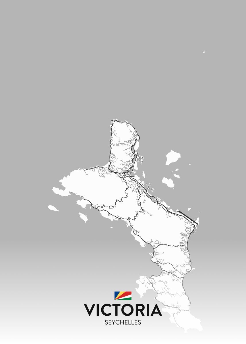 'Victoria SC' Poster, picture, metal print, paint by IMR Designs | Displate