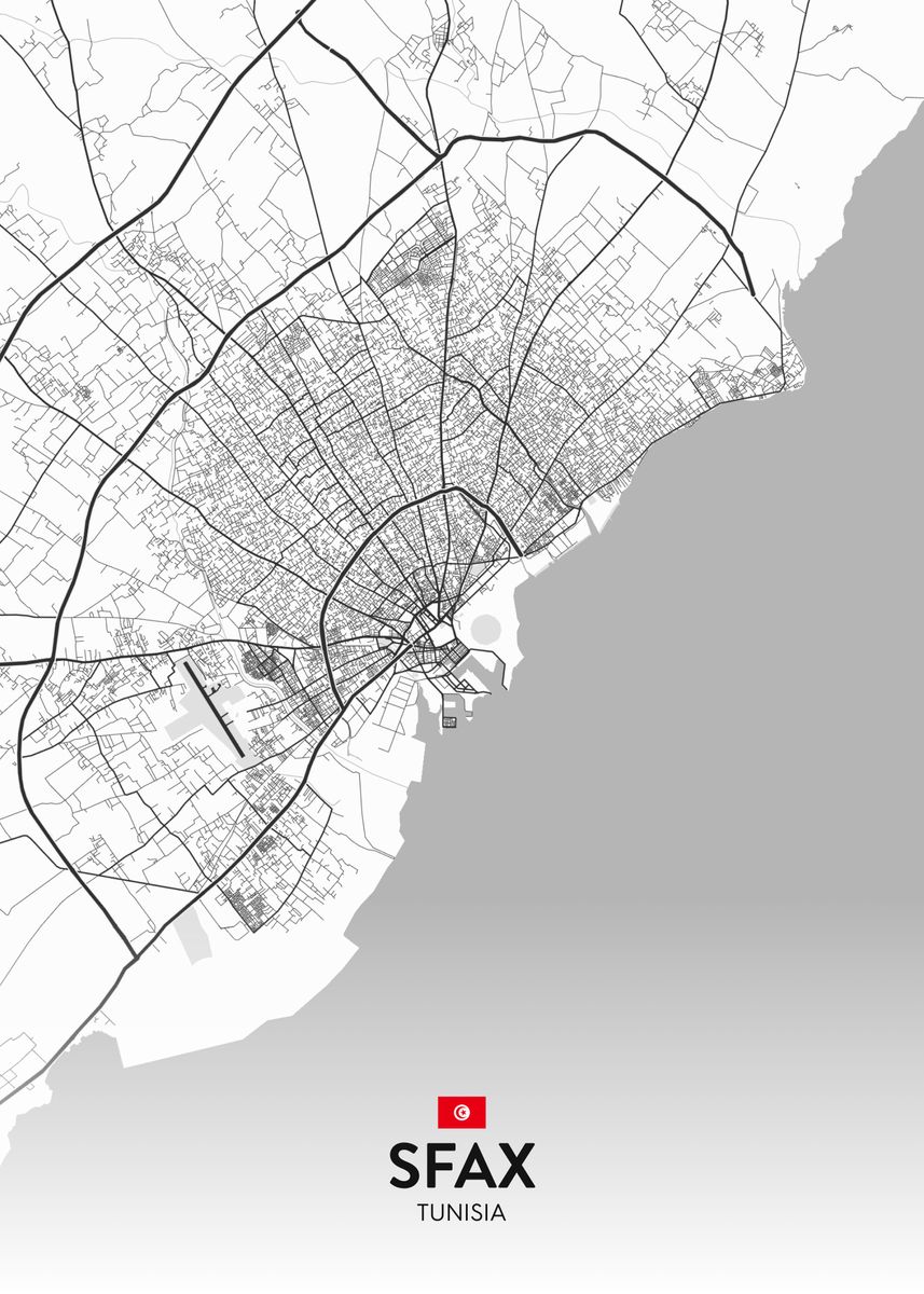 'Sfax TN' Poster by IMR Designs | Displate