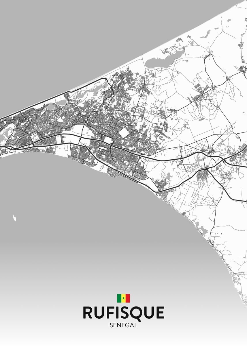 'Rufisque SN' Poster by IMR Designs | Displate