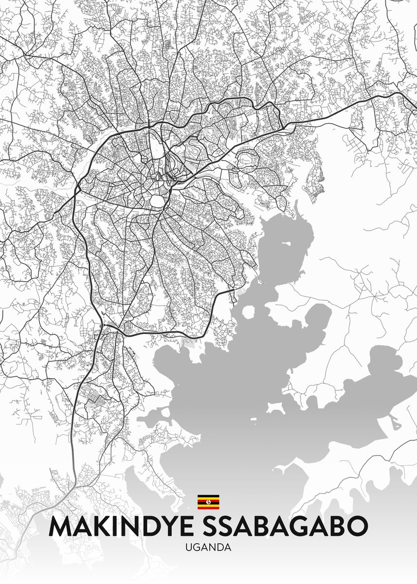 'Makindye Ssabagabo UG' Poster, picture, metal print, paint by IMR ...