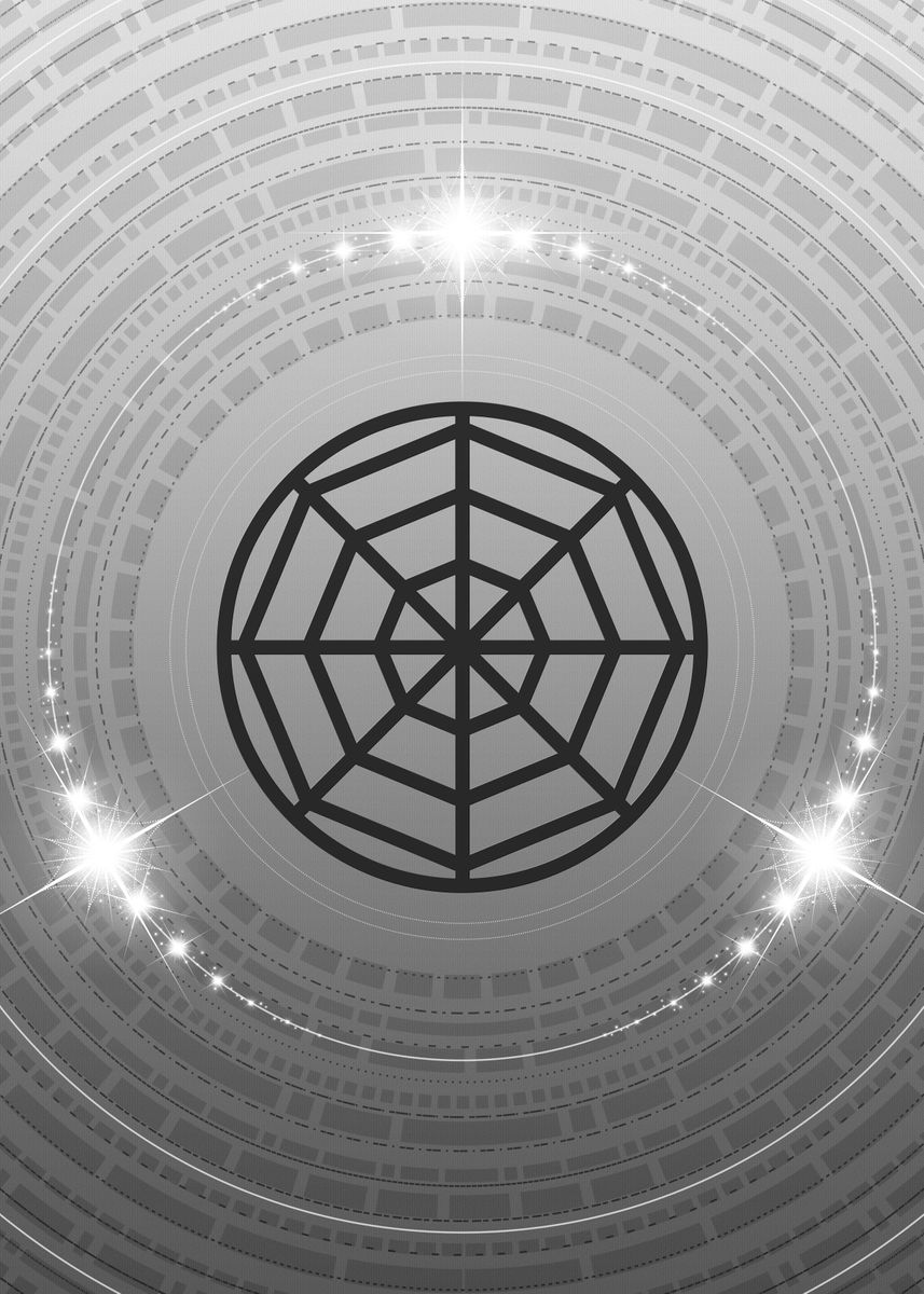 'Magic Glyph Circle Rune' Poster, picture, metal print, paint by Holy ...