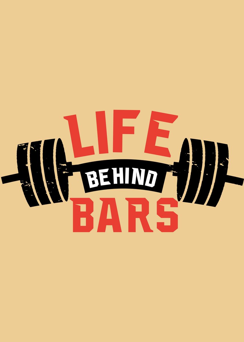 'Life behind bars' Poster, picture, metal print, paint by Neon Moon ...