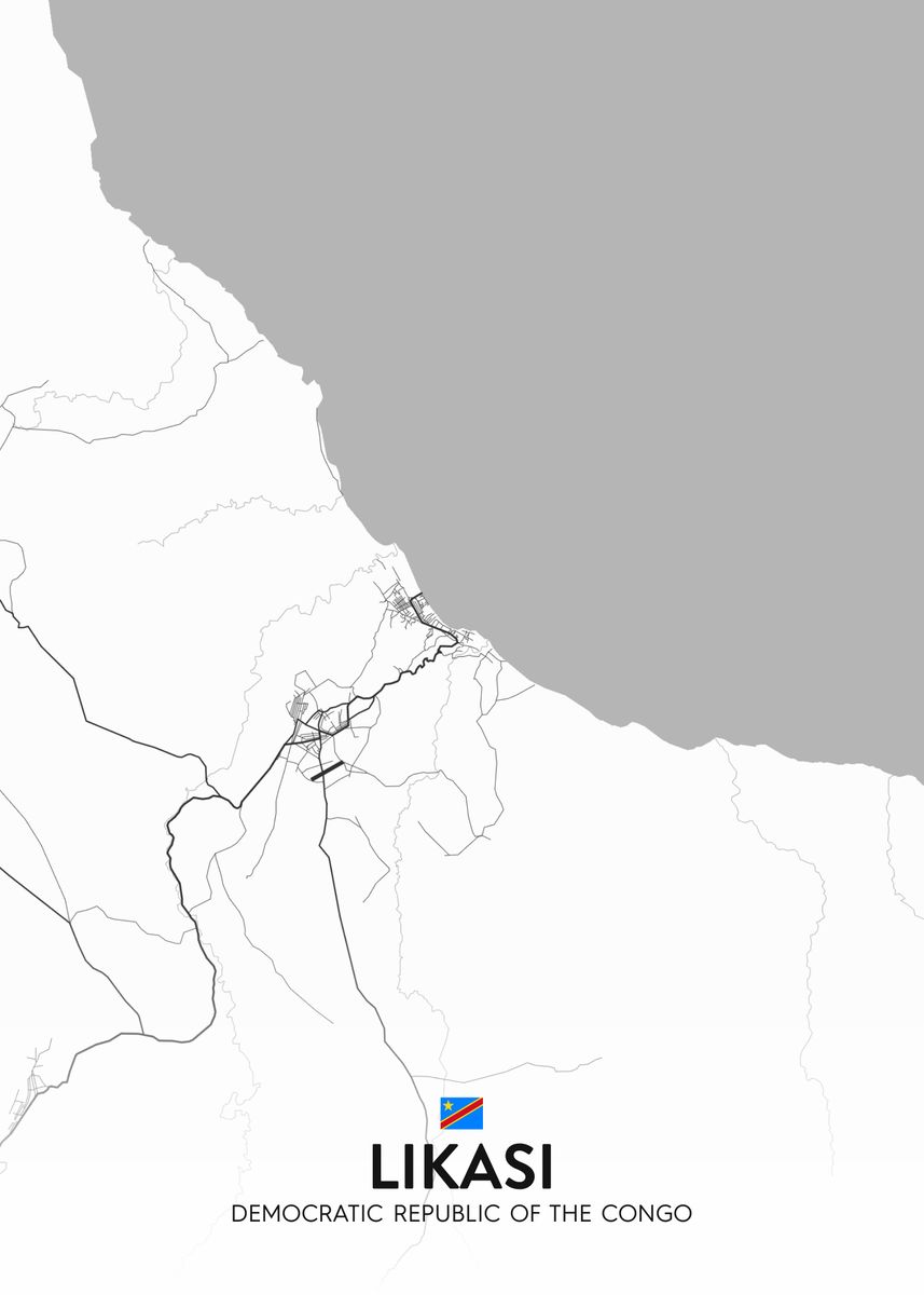 'Likasi CD' Poster, picture, metal print, paint by IMR Designs | Displate