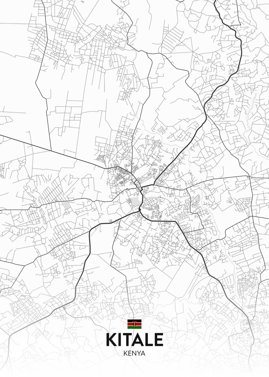 'Kitale KE' Poster, picture, metal print, paint by IMR Designs | Displate