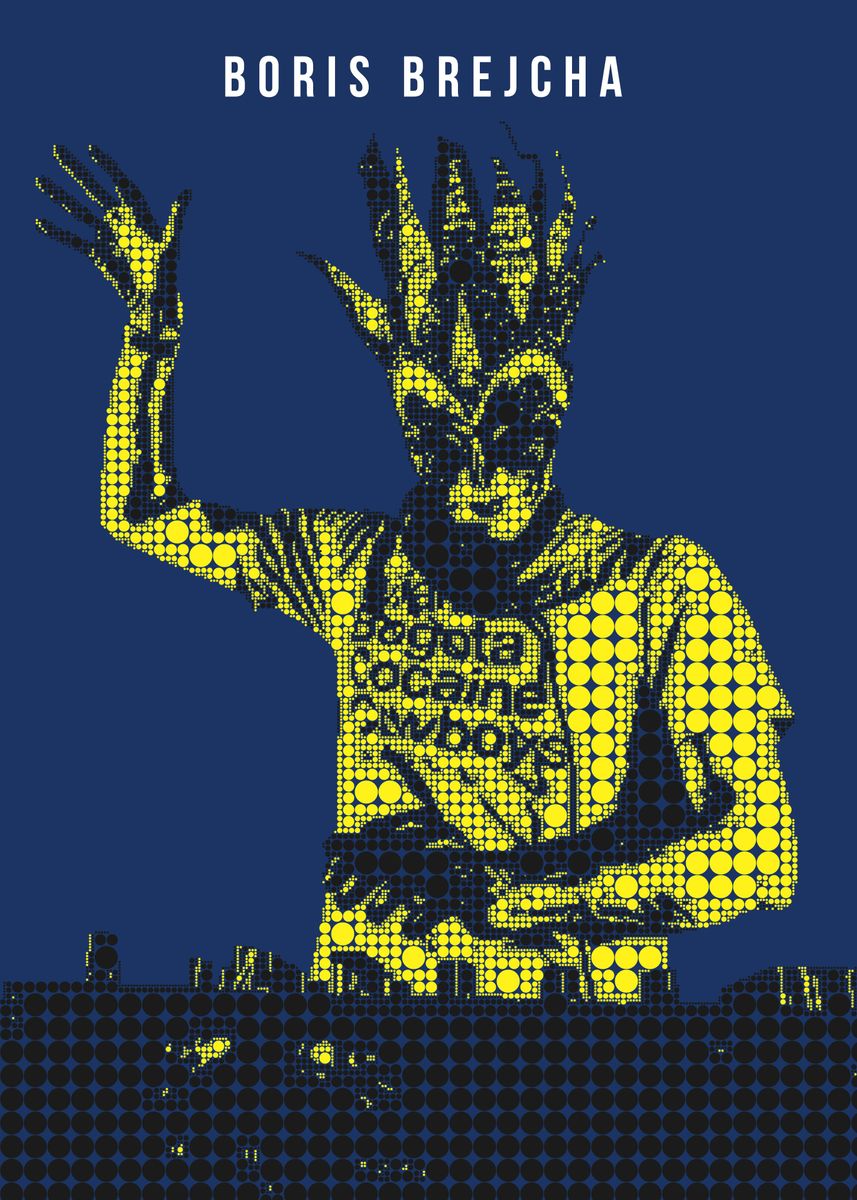 'boris brejcha' Poster by Bestselling Music Posters | Displate
