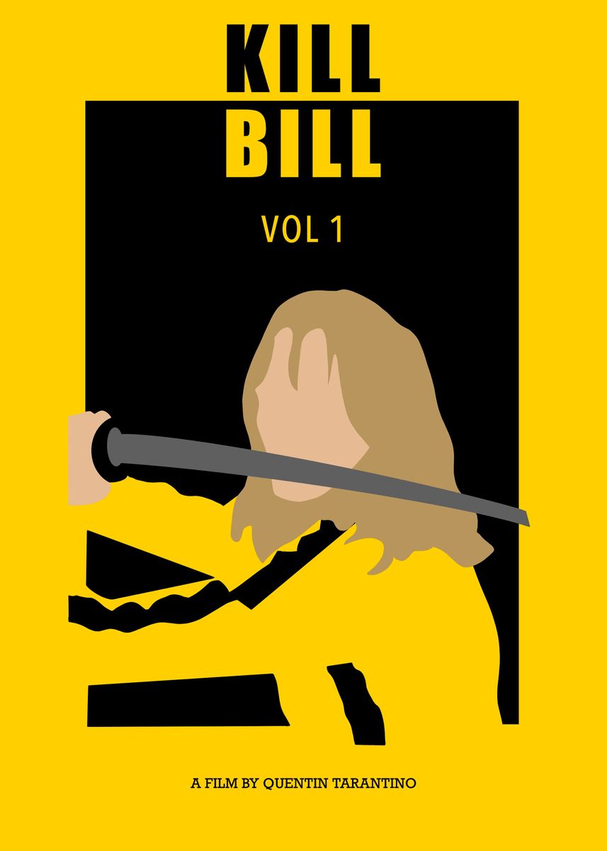 'Kill bill' Poster, picture, metal print, paint by Magic Apes | Displate