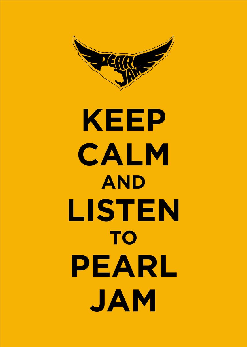 'keep calm and listen music' Poster, picture, metal print, paint by Top ...