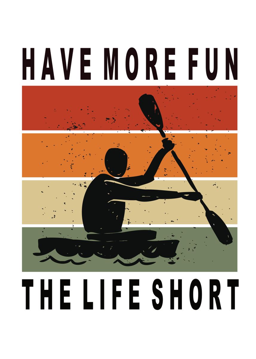 'Paddling Water Sports' Poster by ZS C O M M E R C E | Displate