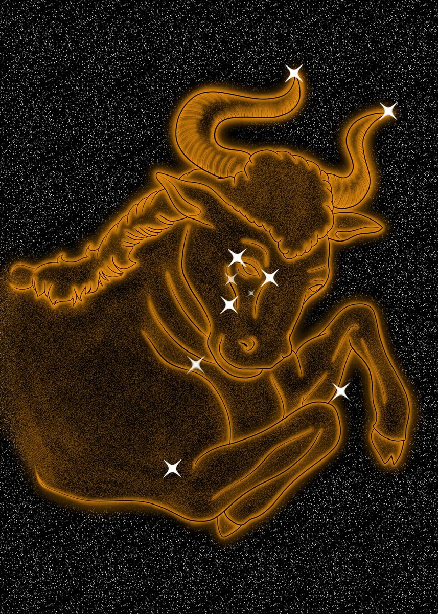 'Taurus' Poster by Carmela Piscopia | Displate