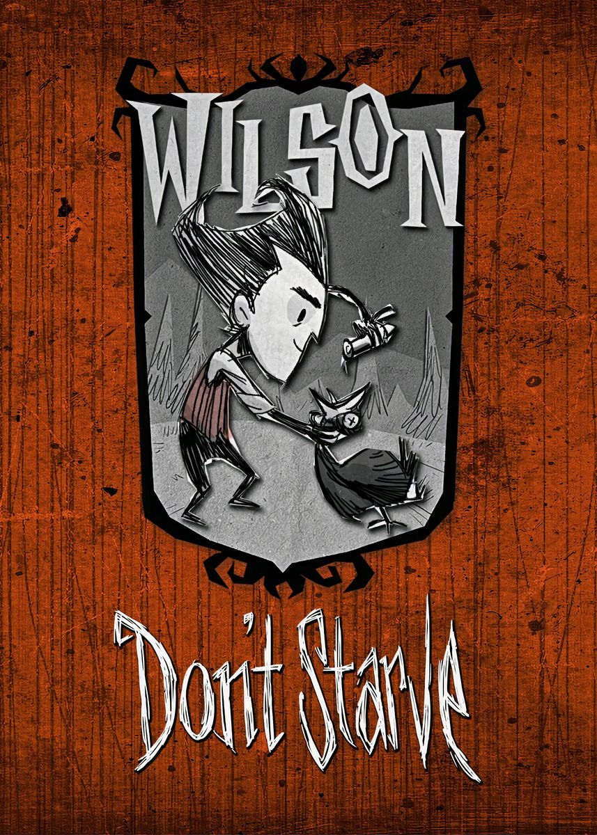 'Wilson' Poster, picture, metal print, paint by Dylan Esteves | Displate