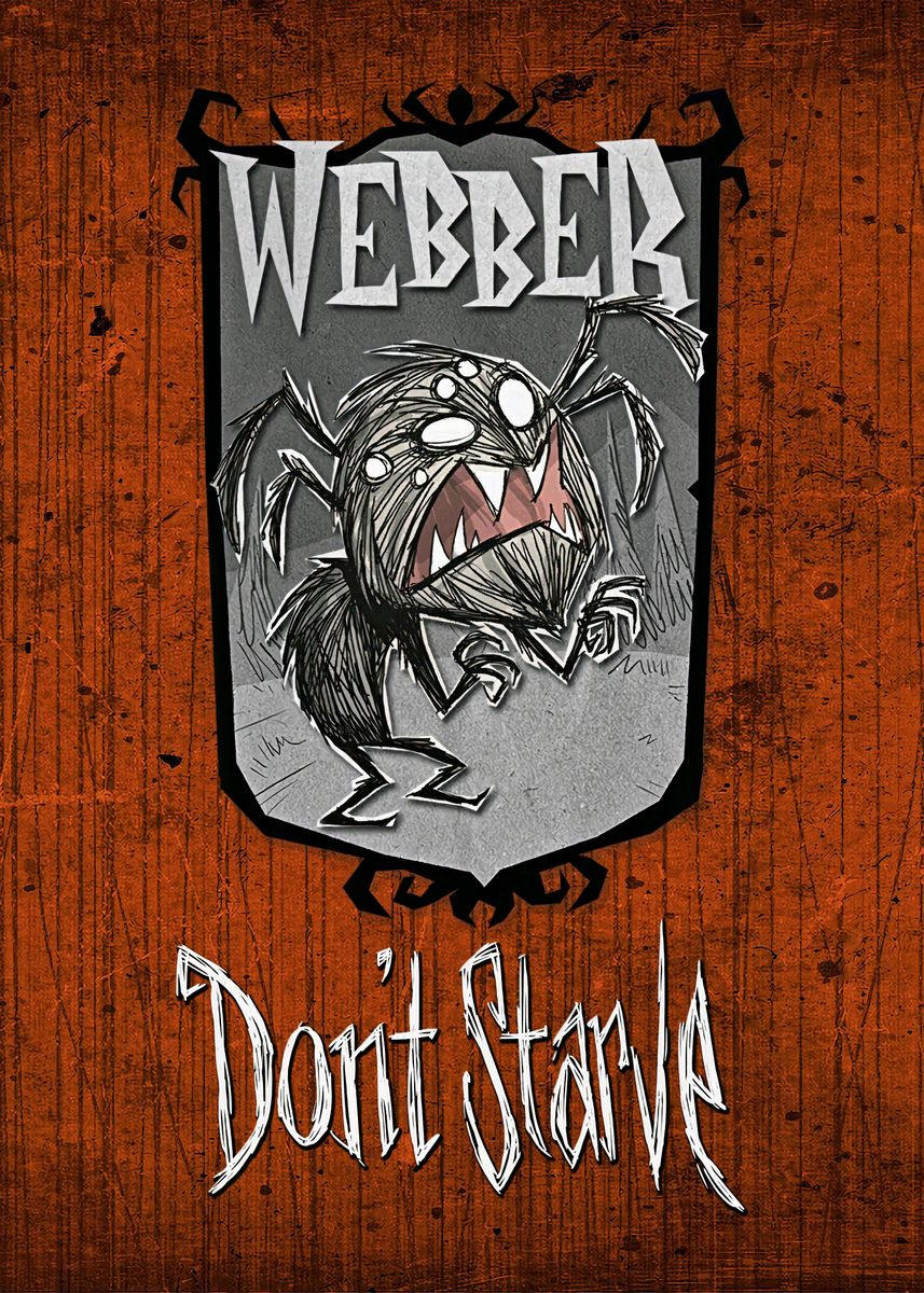 'Webber' Poster, picture, metal print, paint by Dylan Esteves | Displate