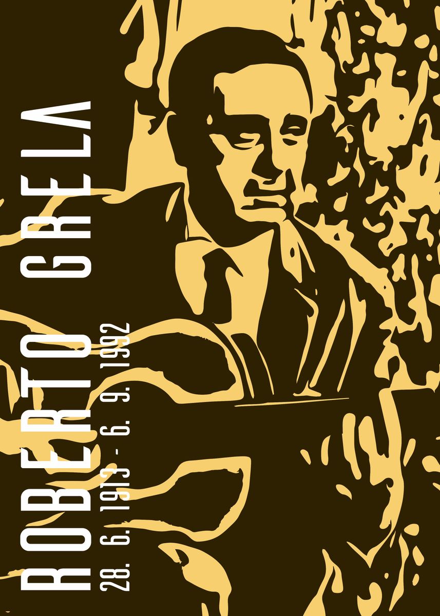 'Roberto Grela' Poster, picture, metal print, paint by Petra ...