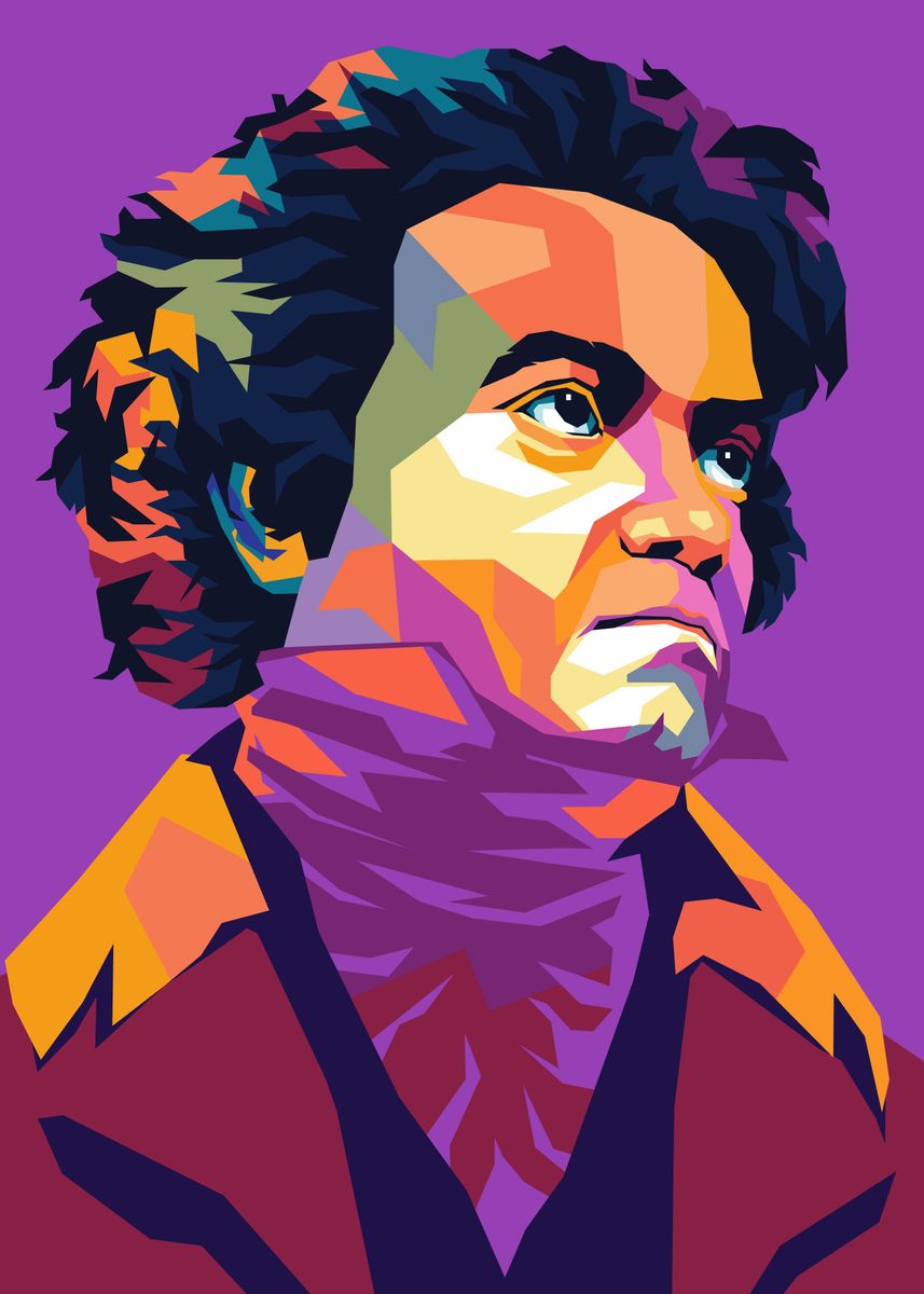 'ludwig van beethoven' Poster, picture, metal print, paint by Ar dani ...