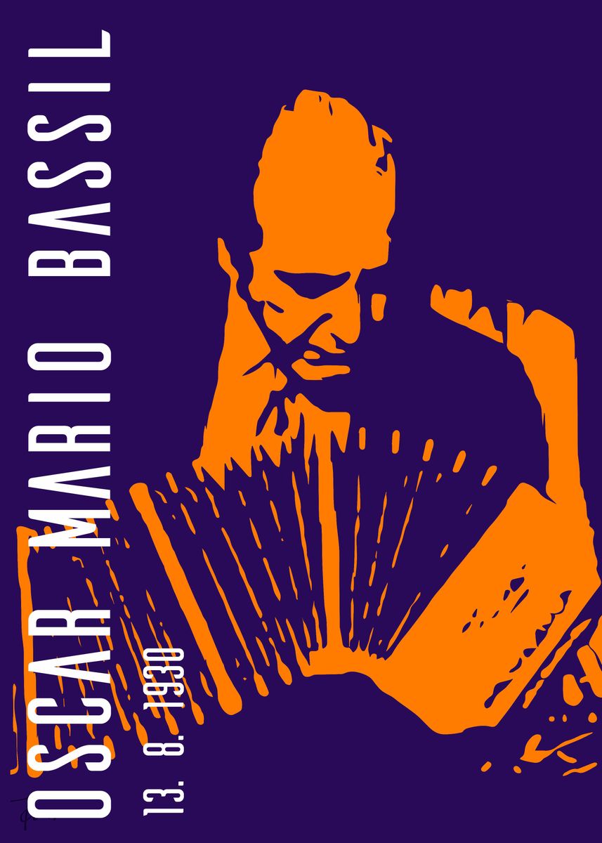 'Oscar Mario Bassil' Poster by Petra Rommelfanger | Displate