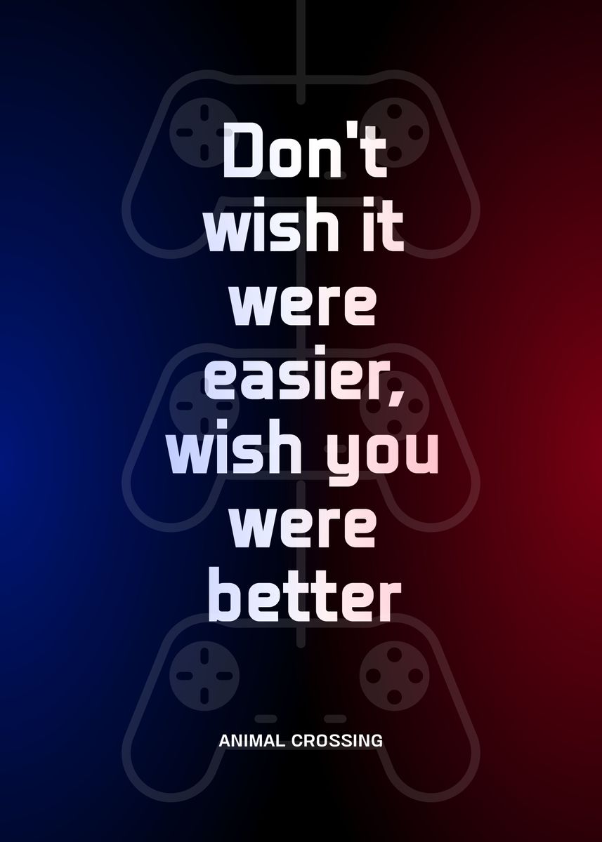 'Gaming Quotes 21' Poster, picture, metal print, paint by Ziartz Poster ...