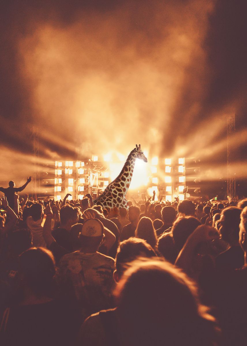 'LIVE CONCERT' Poster, picture, metal print, paint by Septianba | Displate