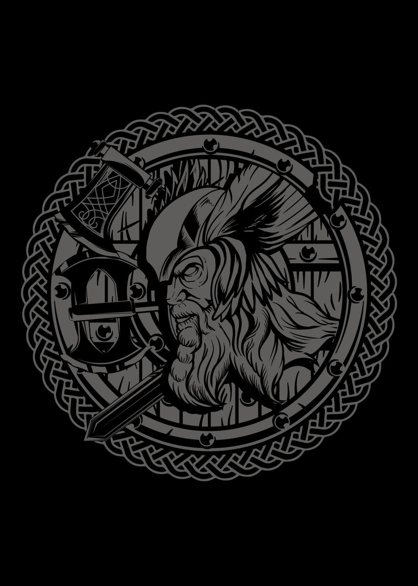 'Viking' Poster by BobbyBubble | Displate