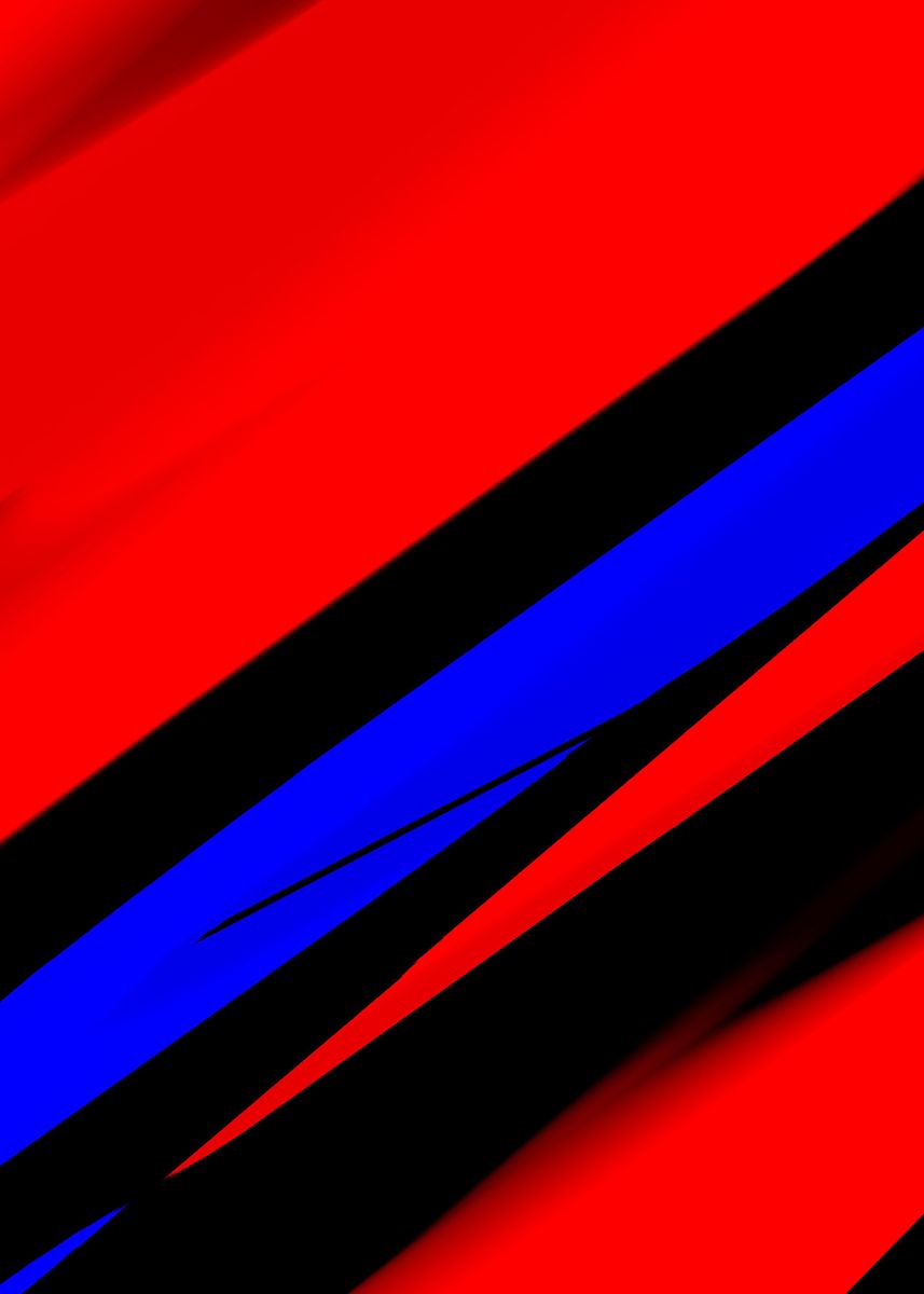 'RED BLUE GREEN TEXTURE ART' Poster by artistica | Displate