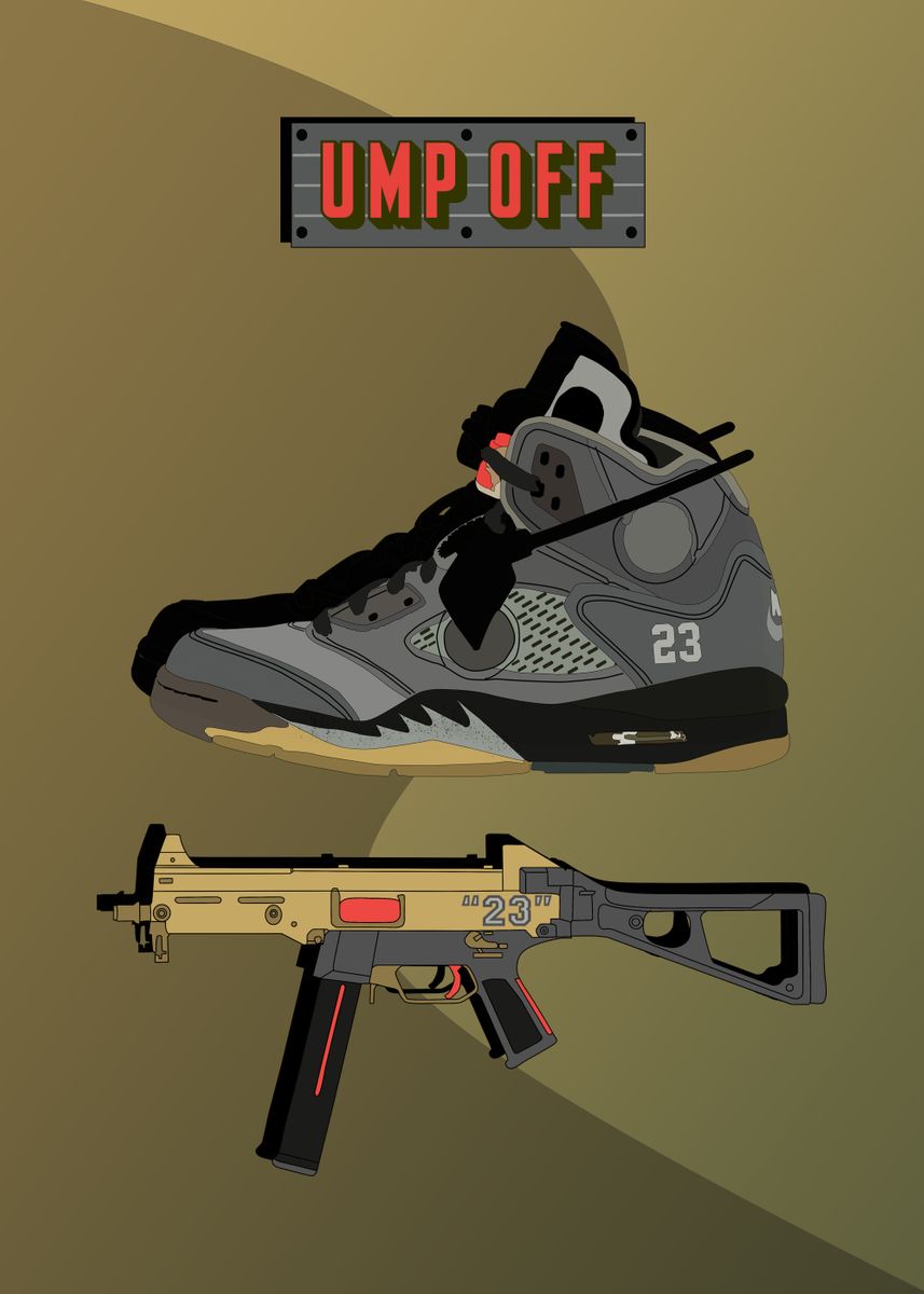 'UMP OFF' Poster, picture, metal print, paint by Indra Agus Setiawan ...