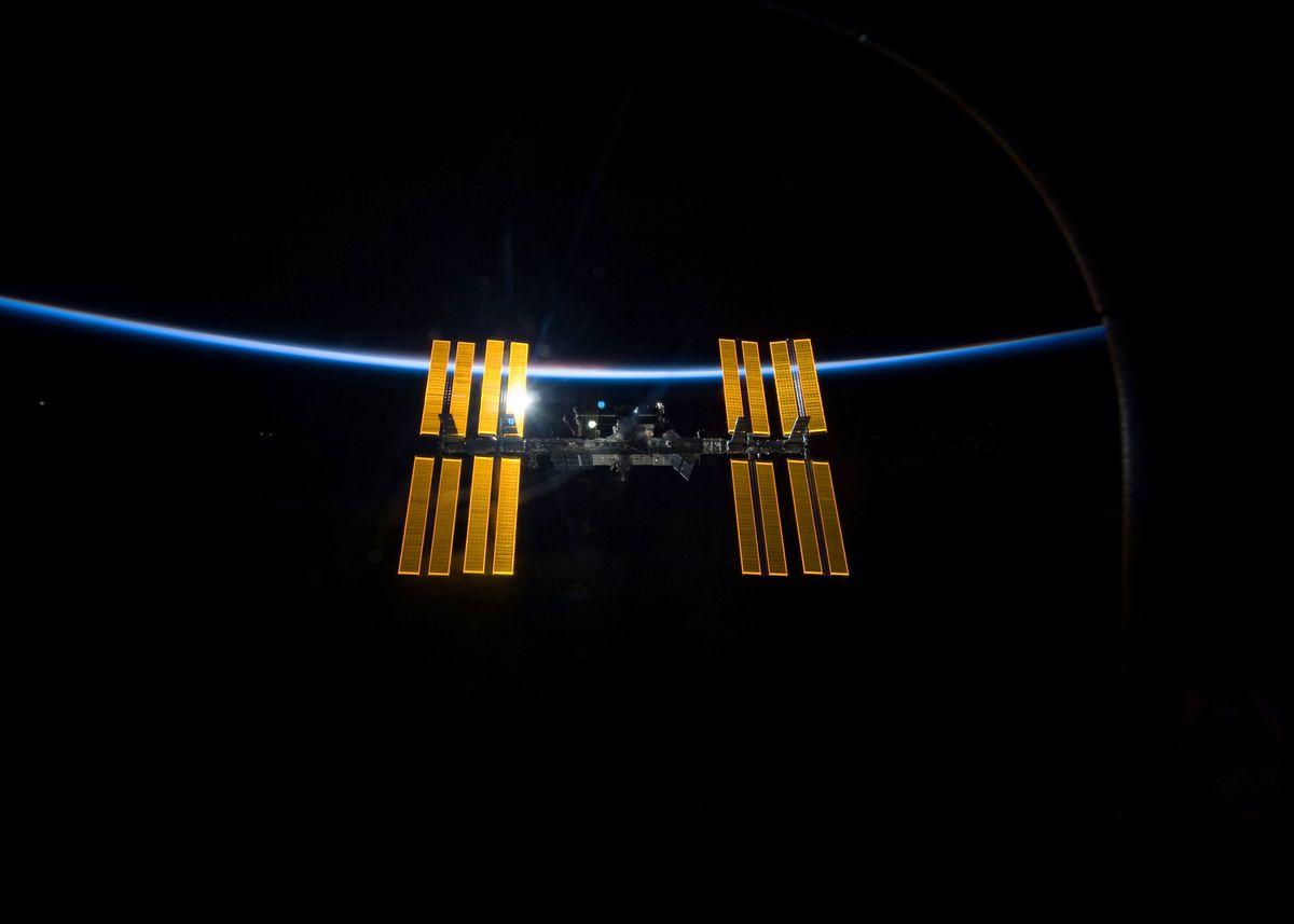 'ISS' Poster by Devart | Displate
