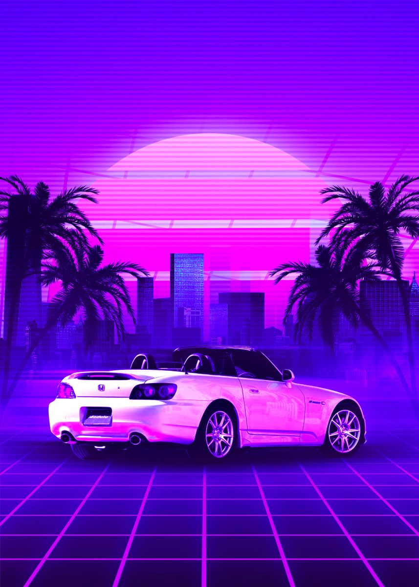 'Honda S2000' Poster, picture, metal print, paint by Misbahul Munir ...