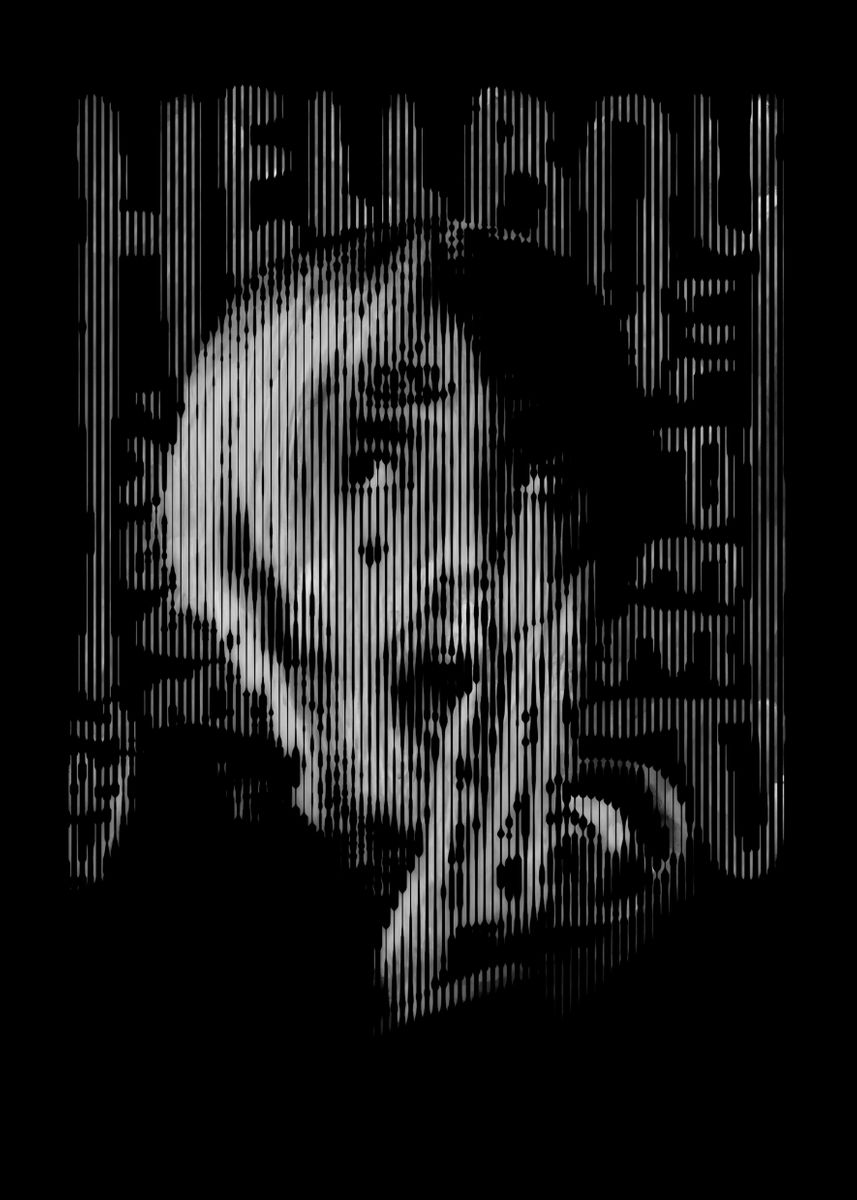 'Lil peep line art' Poster, picture, metal print, paint by Kurnianto ...