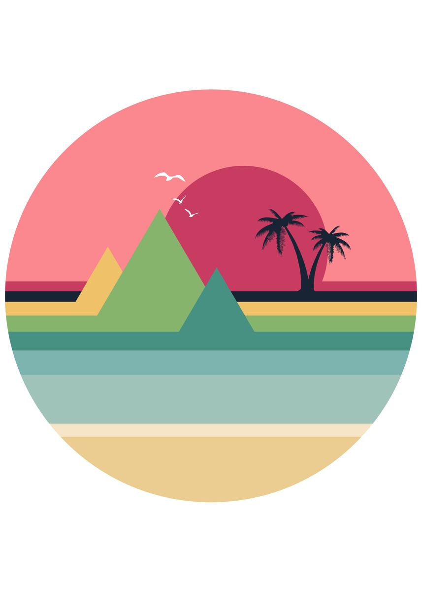 'Holiday Vocation' Poster, picture, metal print, paint by Zaenal Arifin ...