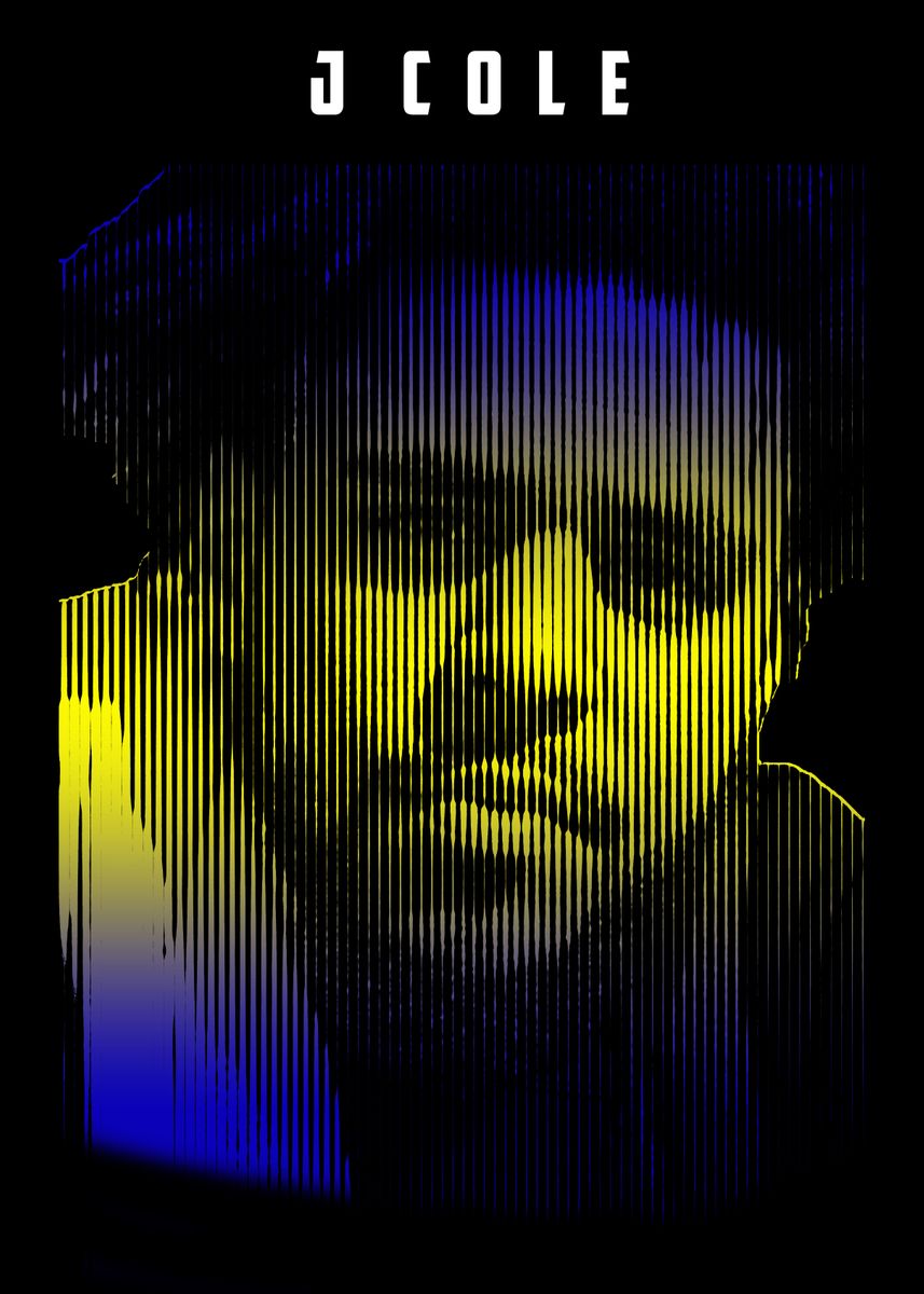 'J Cole Music Rapper' Poster by Hawysia Leyna | Displate
