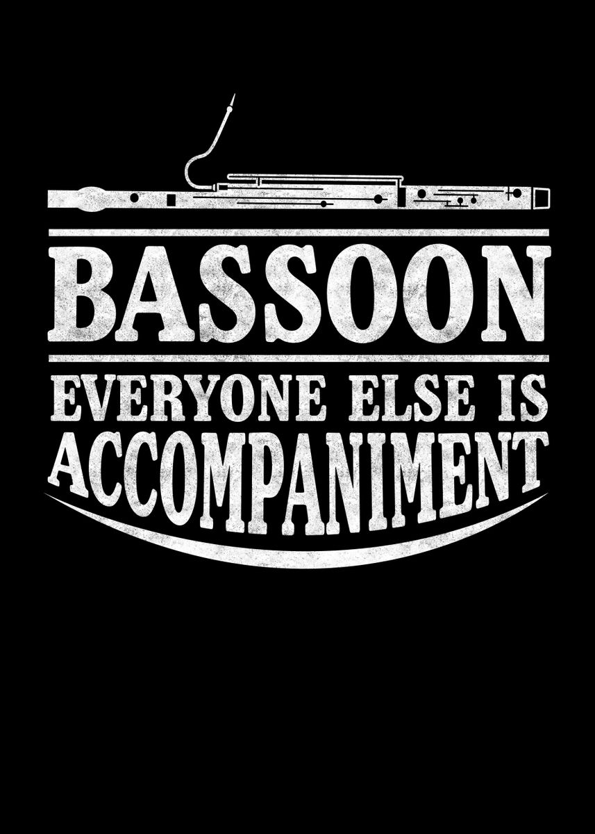 'Bassoon Accompaniment' Poster, picture, metal print, paint by Mooon ...