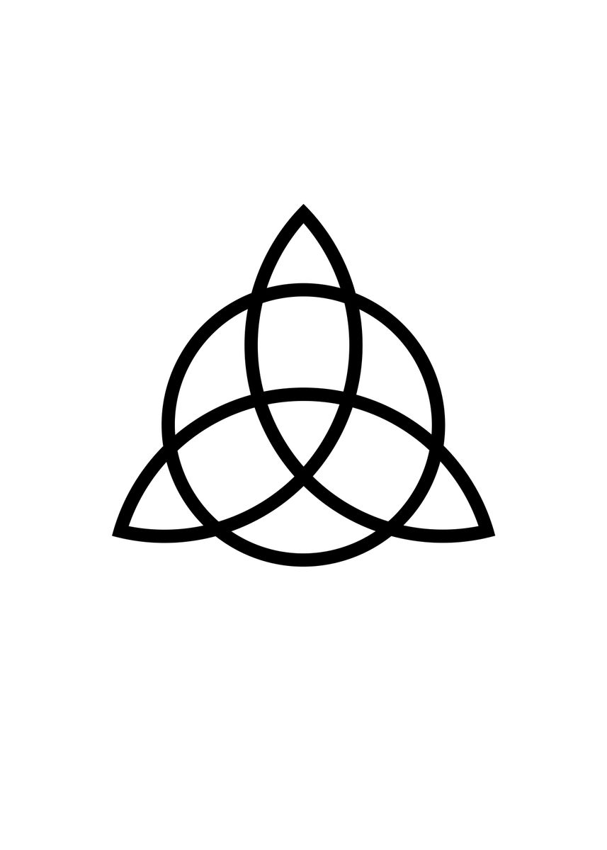 'White Sacred Geometry Seal' Poster by Holy Rock Design | Displate