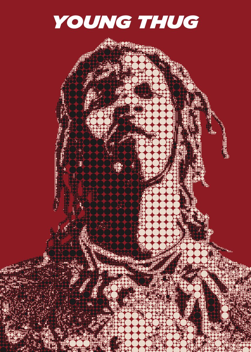 'Young thug' Poster, picture, metal print, paint by Bestselling cool ...