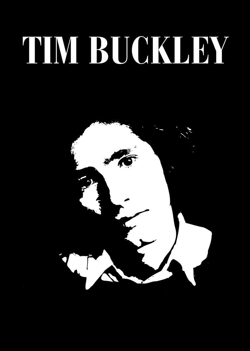 'Tribute to Tim Buckley' Poster, picture, metal print, paint by ...
