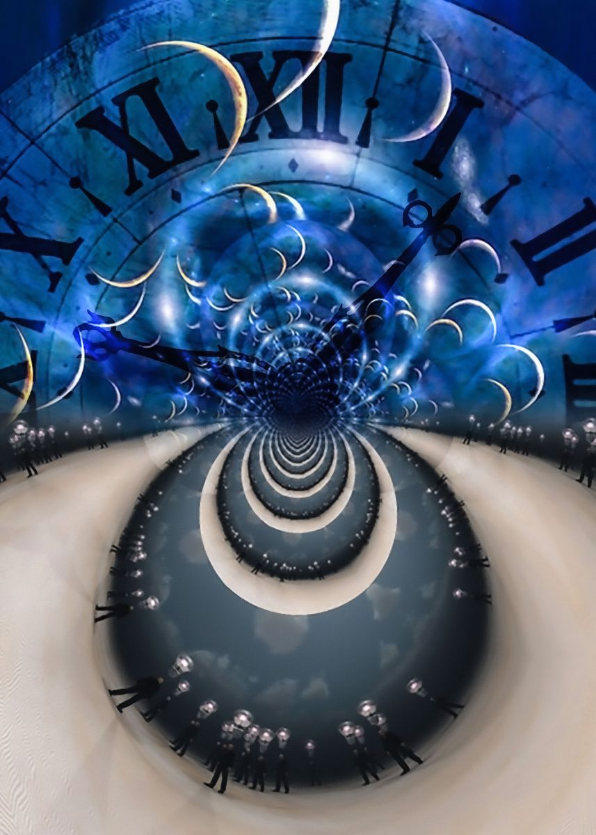 'The time keepers' Poster, picture, metal print, paint by Bruce Rolff ...