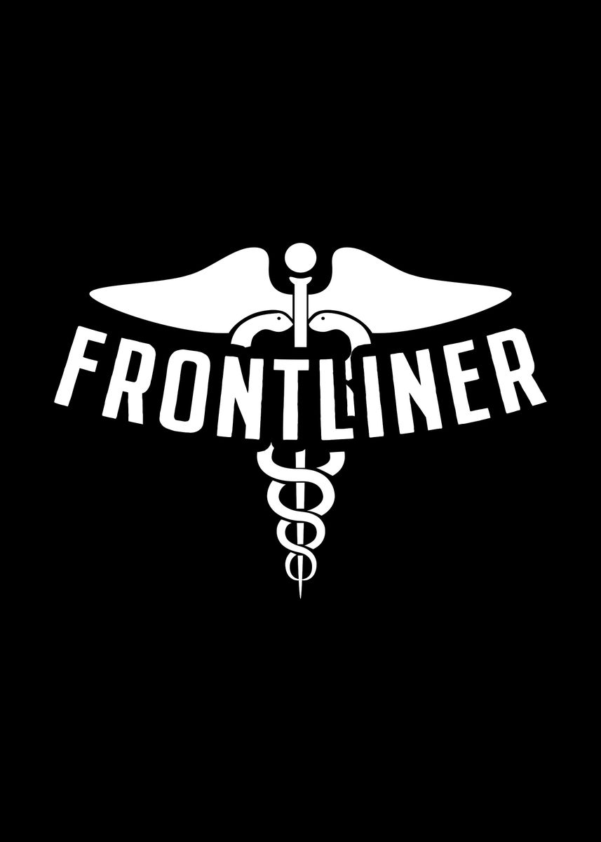 'Frontliner Nurse ICU Hero' Poster by EDventures | Displate
