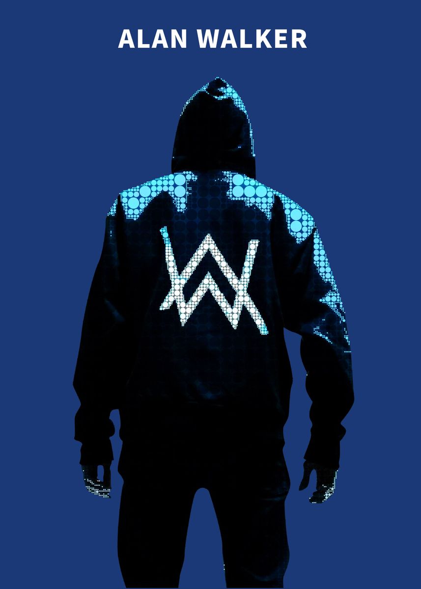 'alan walker' Poster, picture, metal print, paint by Bestselling Music ...