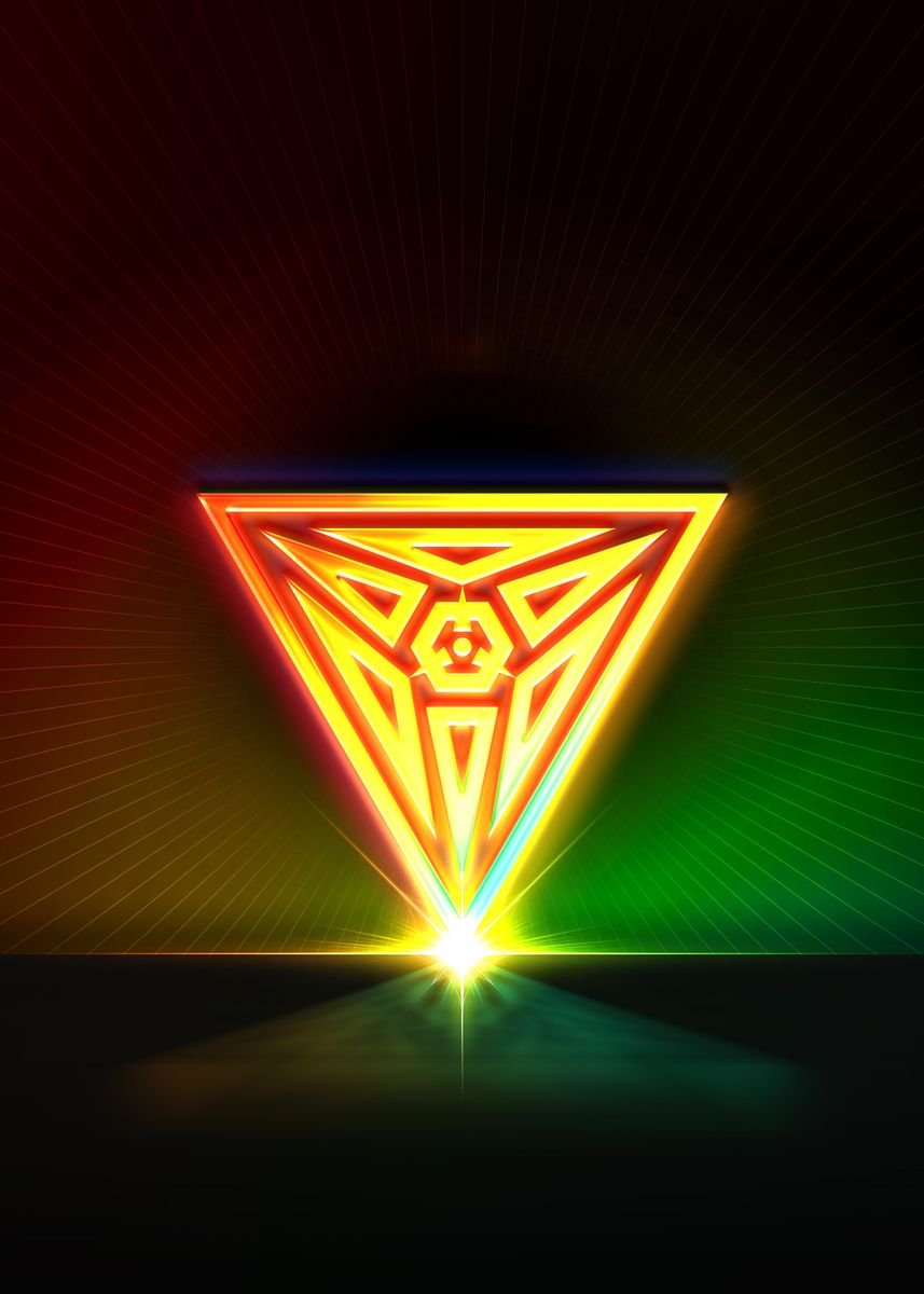 'Magic Glyph Circle Rune' Poster, picture, metal print, paint by Holy ...