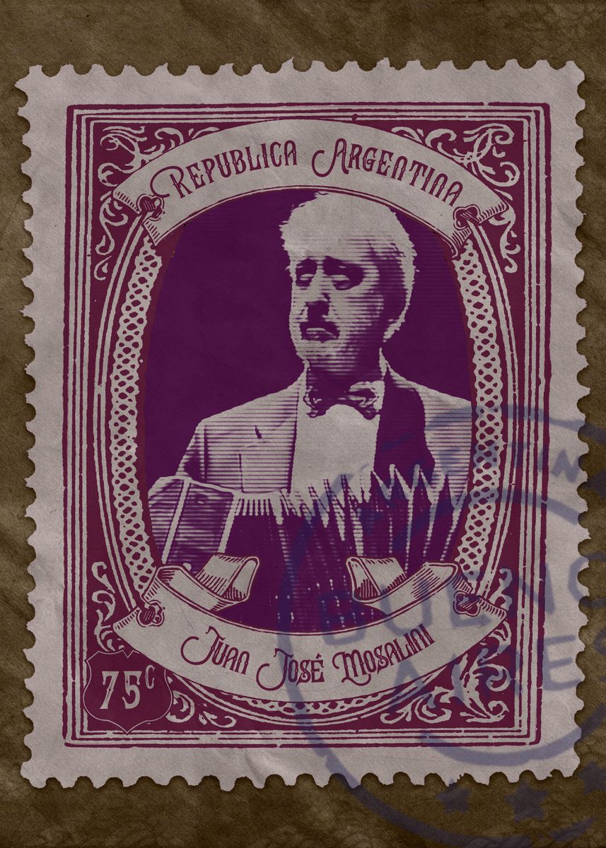 'Juan Jose Mosalini' Poster, picture, metal print, paint by Petra ...