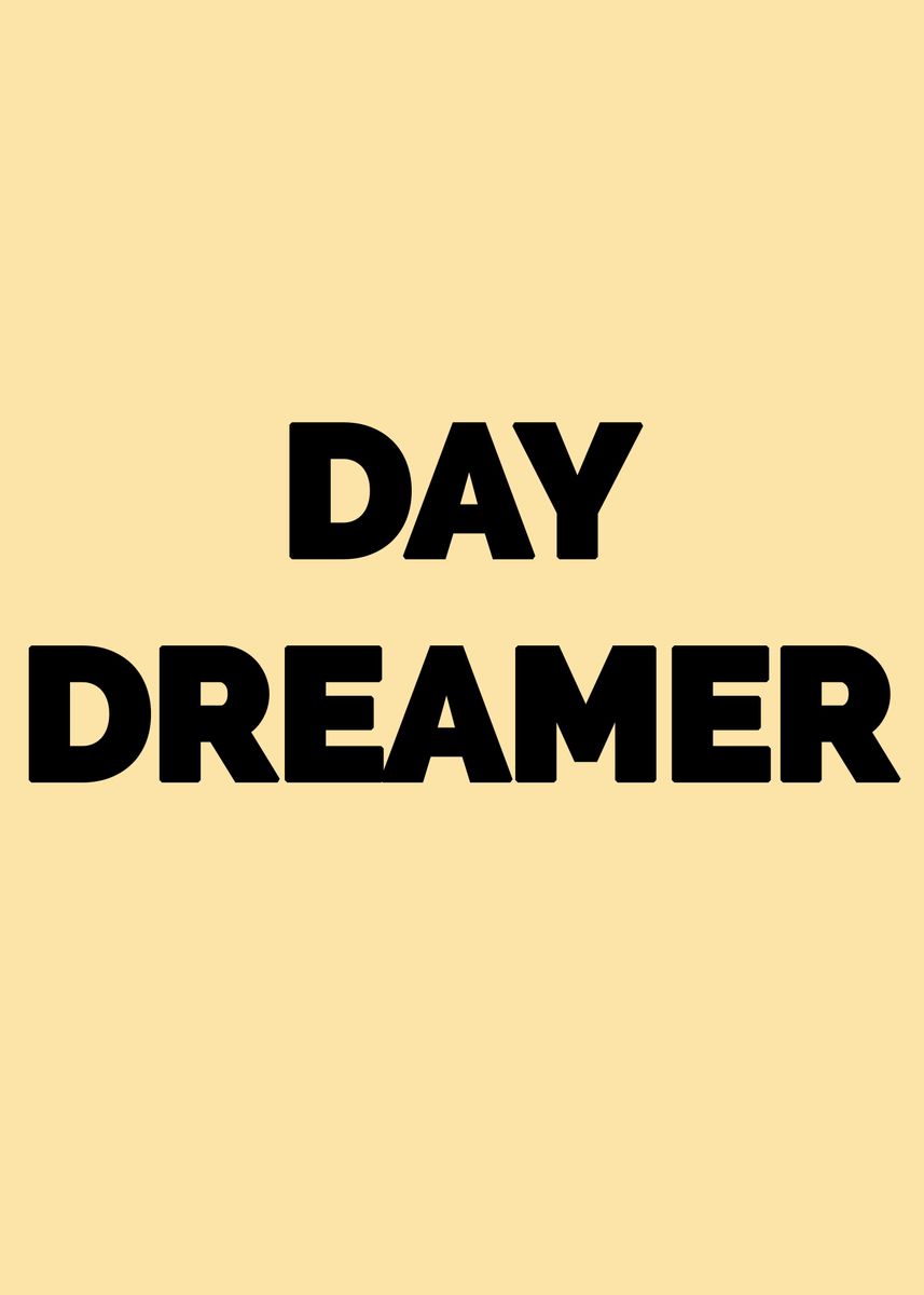 'Simple Quote' Poster, picture, metal print, paint by Faeyza Art | Displate